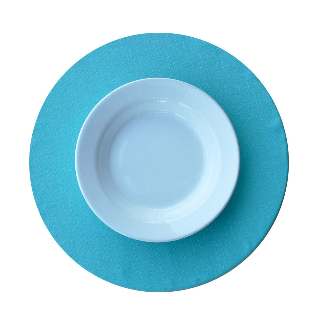 Sousplat 40cm Azul Tiffany