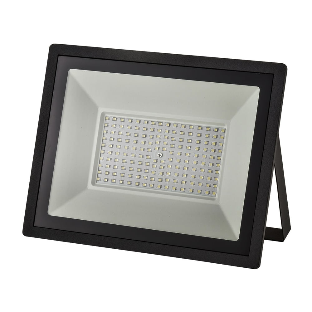 Projetor Refletor Led 100W Bivolt Preto 3000k Blumenau